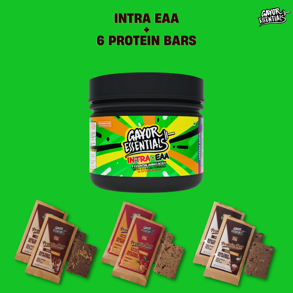 Intra-EAA + Protein Bars Bundle – Gayor Essentials